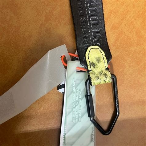 Off White Accessories Offwhite Weight Securing System Belt Balck