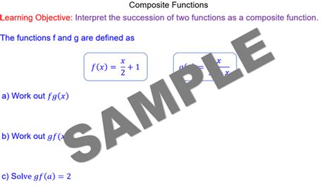 Composite Functions - Mr-Mathematics.com