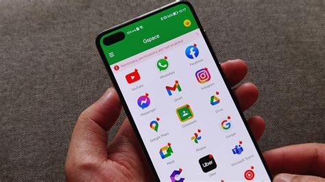 gspace latest version creates play store shortcut supports app from