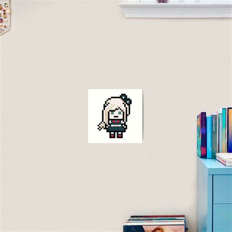 Sonia Nevermind Pixel Sprite Art Print For Sale By Ellalune Redbubble