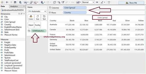 Tableau Heat Map