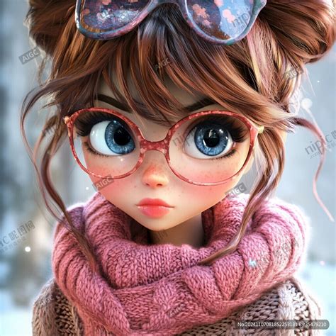 Ai创作图3d卡通女孩 3d女娃 3d布娃娃 小女孩儿插 Sd娃娃 大眼萌妹 大眼睛姑娘 软萌娃娃 娃娃头像 3d冬 3d卡通人物 3d效果女孩 儿插女孩 儿插少女 3d人物形象nipic