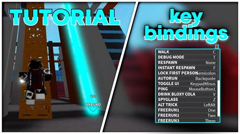 Roblox Parkour In Game Keybindings Guide For New Players Tutorial