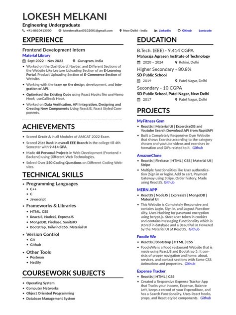 Lokesh Resume Pdf Bootstrap Front End Framework Computing