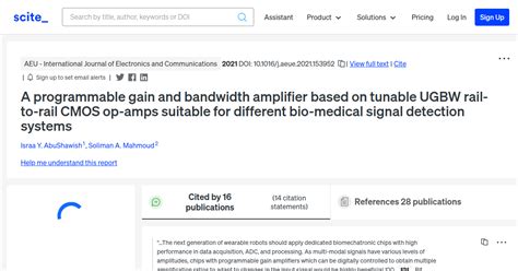A Programmable Gain And Bandwidth Amplifier Based On Tunable Ugbw Rail