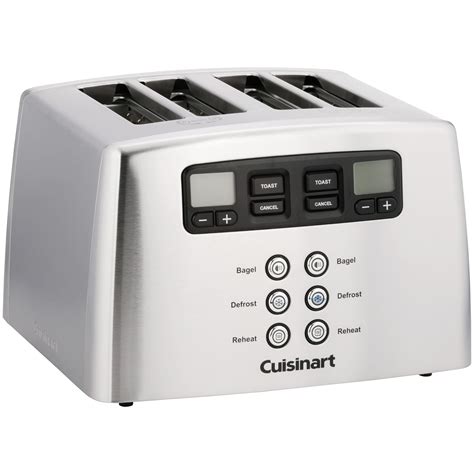 Cuisinart Countdown Lever Less 4 Slice Toaster