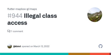 Illegal Class Access Issue Flutter Mapbox Gl Maps Github