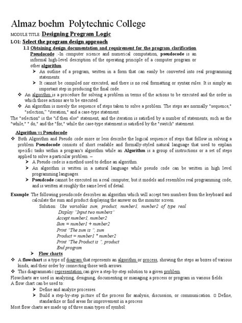 uc5 designing programing logic pdf programming computer program