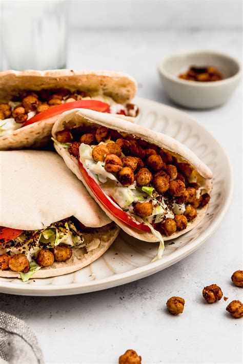 Pan Pita Con Garbanzos Crocantes Cravings Journal