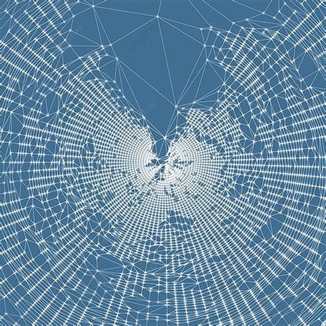 Network Background 3d Technology Vector Illustration Modern Packing Web Vector Modern Packing