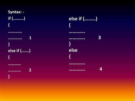 Conditional Statement In C Language Pptx