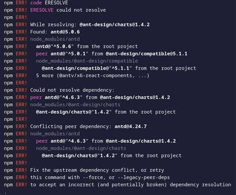 dependency issue with antd v5 0 0 · issue 1689 · ant design ant design