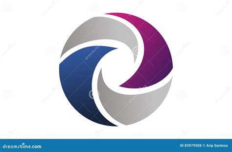 Dynamic Rotation Stock Vector Illustration Of Movement 83979508