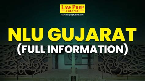 Gujarat National Law University Gnlu Full Guide For Aspirants