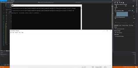 running a command prompt script using c windows forms mind of