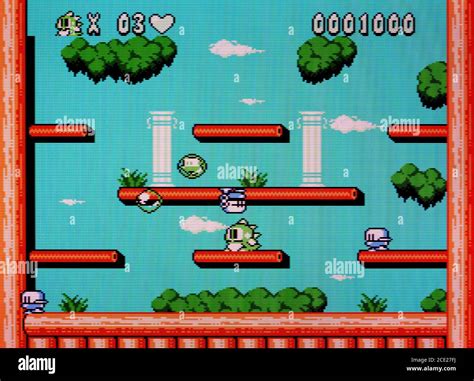 Bubble Bobble Part 2 Nintendo Entertainment System Nes Videogame Editorial Use Only Stock Bubble Bobble Part 2 Nintendo Entertainment System Nes Videogame Editorial Use Only Stock