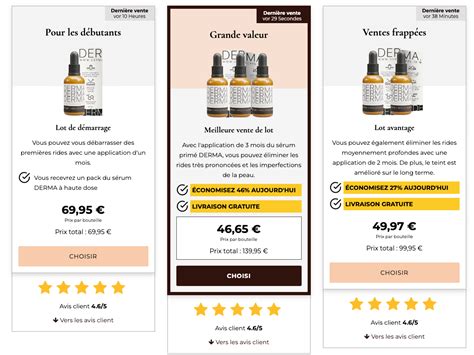 Derma Lifting Serum Avis Et Test 2025