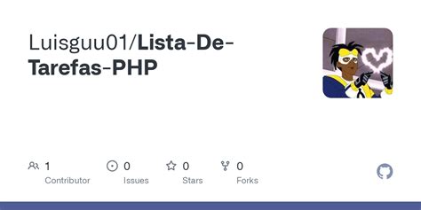 github luisguu01 lista de tarefas php