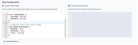 Rfc Import Generated Types To Actions · Hasura Graphql Engine · Discussion 9273 · Github