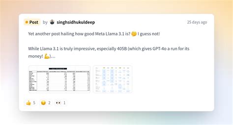 Singhsidhukuldeep On Hugging Face Yet Another Post Hailing How Good Meta Llama Is I