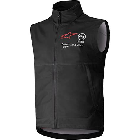 Alpinestars Techstar Softshell Vest Black Free Uk Delivery