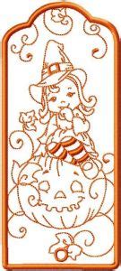CSS176 Charming Witch Bookmarks C Some Stitches
