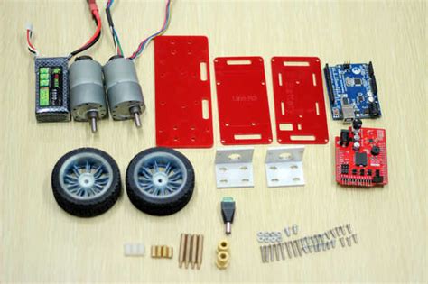 hacer un robot con arduino uno de uno mismo equilibrio paso 1