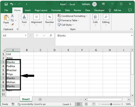 Excel 如果单元格为空如何输入显示文本或消息极客笔记