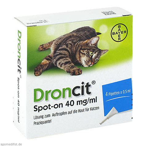 DRONCIT Spot on 40mg/ml Lsg.z.Auftr.a.d.Haut f.Ka günstig kaufen