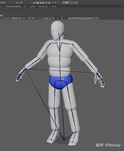 快速给ue4 Ue5骨骼进行adv绑定 知乎
