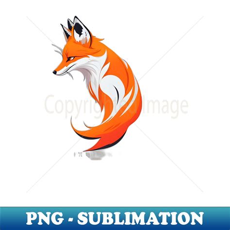 Cool Fox Logo Png Sublimation Digital Download Enhance Y Inspire