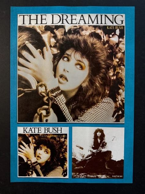 Kate Bush The Dreaming Full Page Magazine Photo Advert £5 99