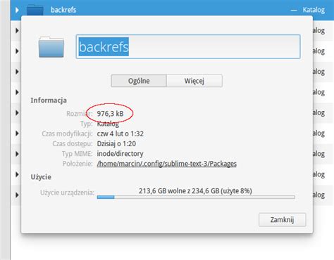 Pantheon How To Display Folder Size In File Explorer Elementary OS Stack Exchange