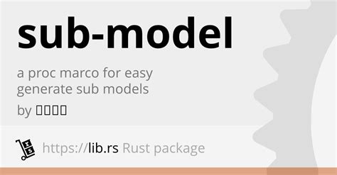 SubModel Rust Proc Macro Helper Lib Rs