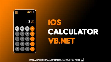 Github Rafael17cordeiro Calculadora A Simple Calculator Application Built With Vb Net