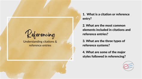 referencing editor s essentials