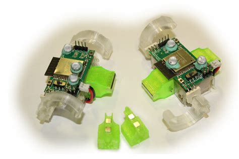 Two REMIRO Modules With Two Different Backbones Three Markers Are