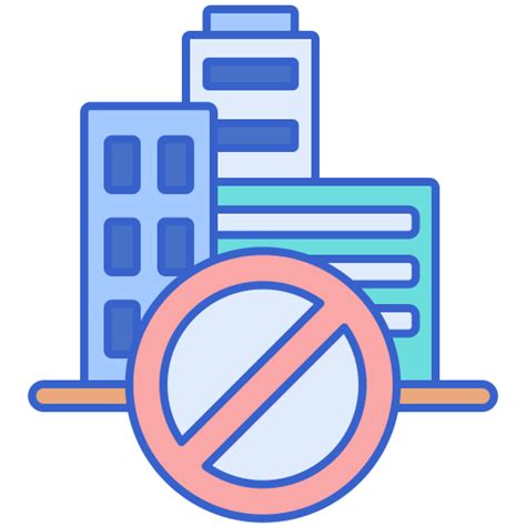 Restricted Generic Outline Color Icon