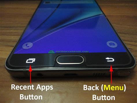 Samsung Menu Button