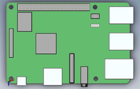 树莓派3b模型图纸免费下载 懒石网 树莓派3b模型图纸免费下载 懒石网