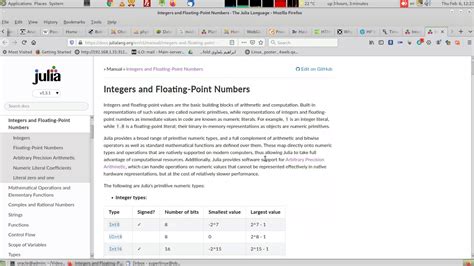 4 Julia Programming Tutorial Integers And Floating Point Numbers لغة