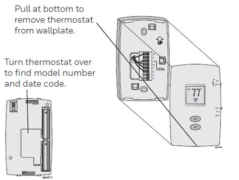 Honeywell Home Pro Non Programmable Thermostat Operating Manual Thermostat Guide