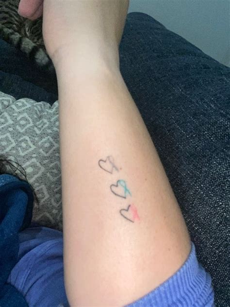 Heart Tattoo With Initials