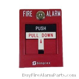 Simplex 2099 9756 Manual Pull Station Double Action Non Coded