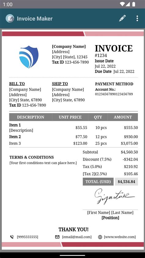 Invoice Maker Apk For Android Download