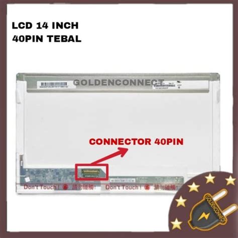 Jual Lcd Led Layar Laptop Inch Inci Tebal Pin Screen Jakarta Barat Goldenconnect