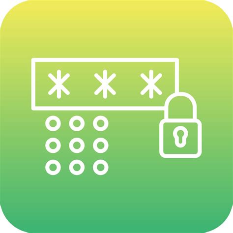 Passcode Vecto Icon 38067578 Vector Art At Vecteezy