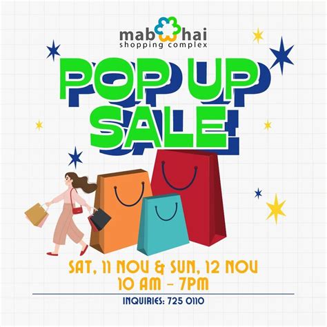Pop Up Sale | Mabohai Shopping Complex