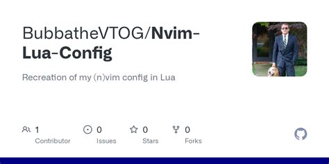 Github Bubbathevtognvim Lua Config Recreation Of My Nvim Config In Lua