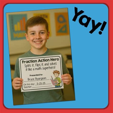 Editable End Of Year Math Awards Fun Class Certificates For 3rd5th Grade